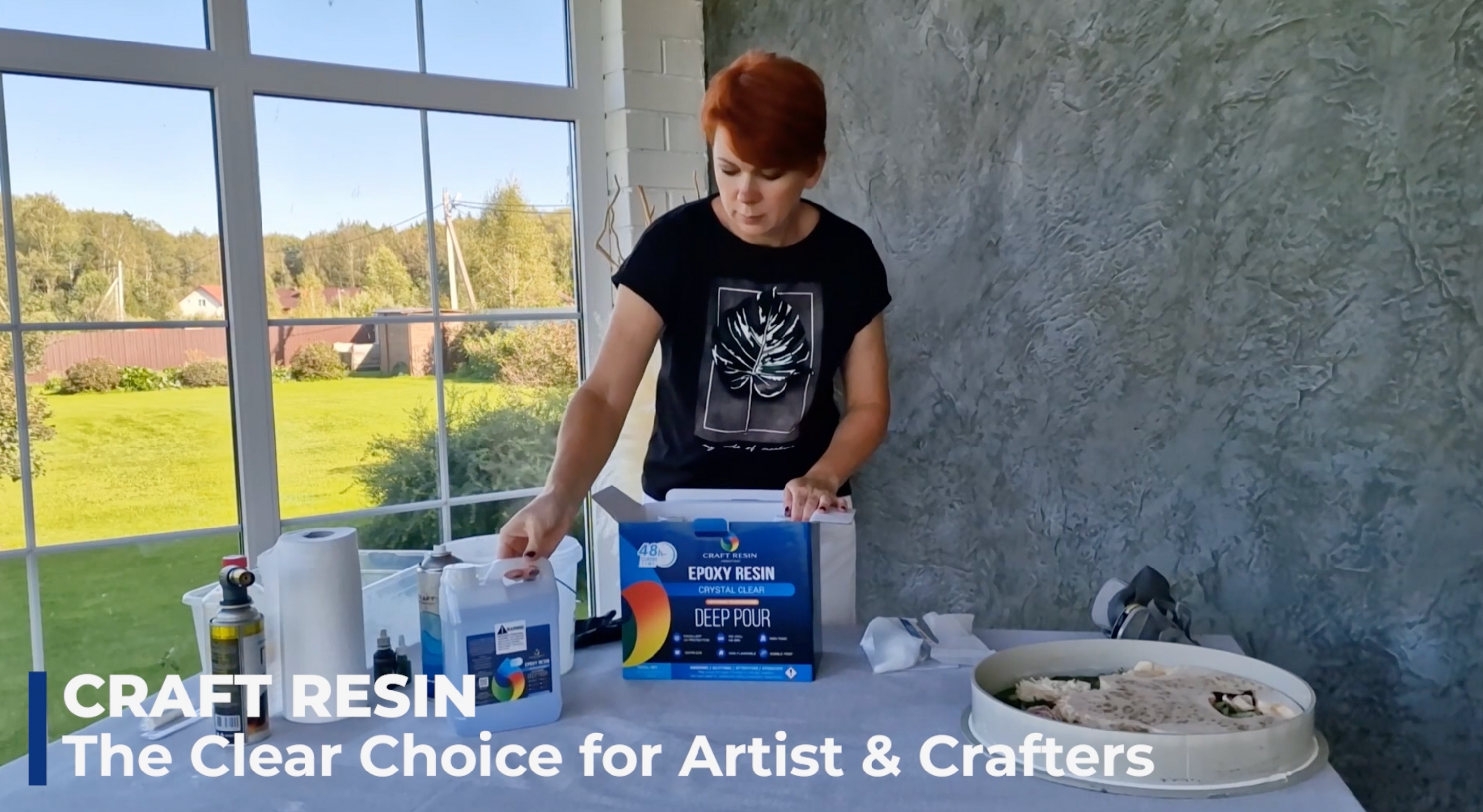 Craft Resin Deep Pour - up to 5 cm. Crystal Clear Casting Epoxy. 6L Kit ...