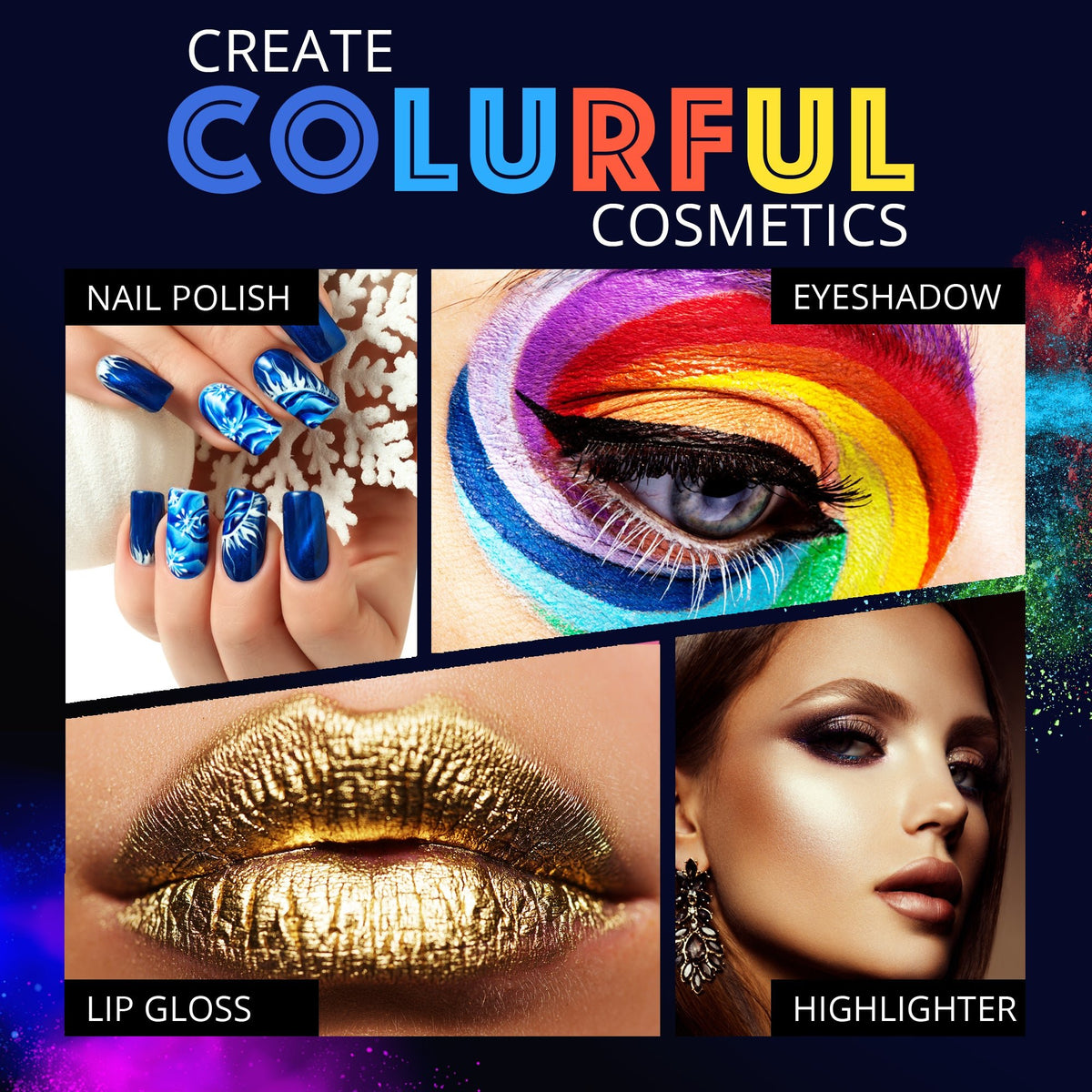 Craft Resin Mica Powder | 30 Colours Pigment Set for Epoxy Resin Art