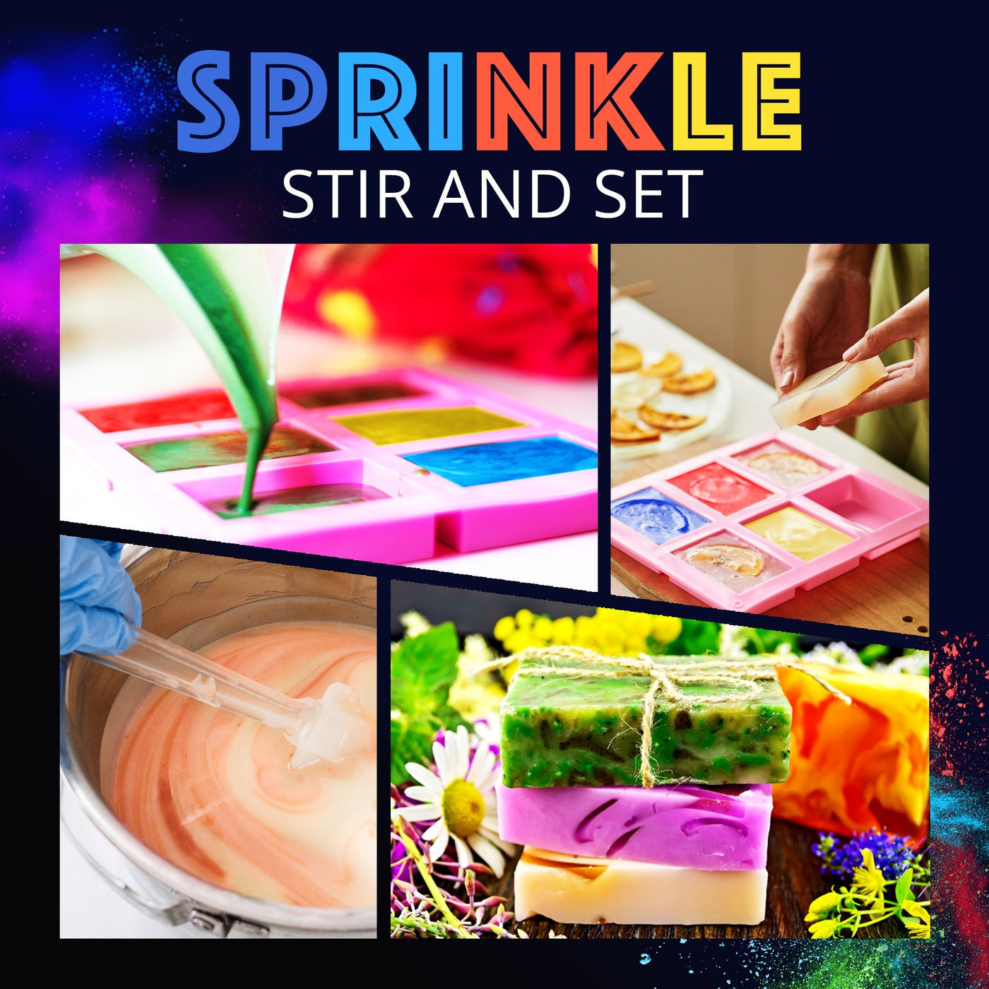 Craft Resin Mica Powder | 30 Colours Pigment Set for Epoxy Resin Art